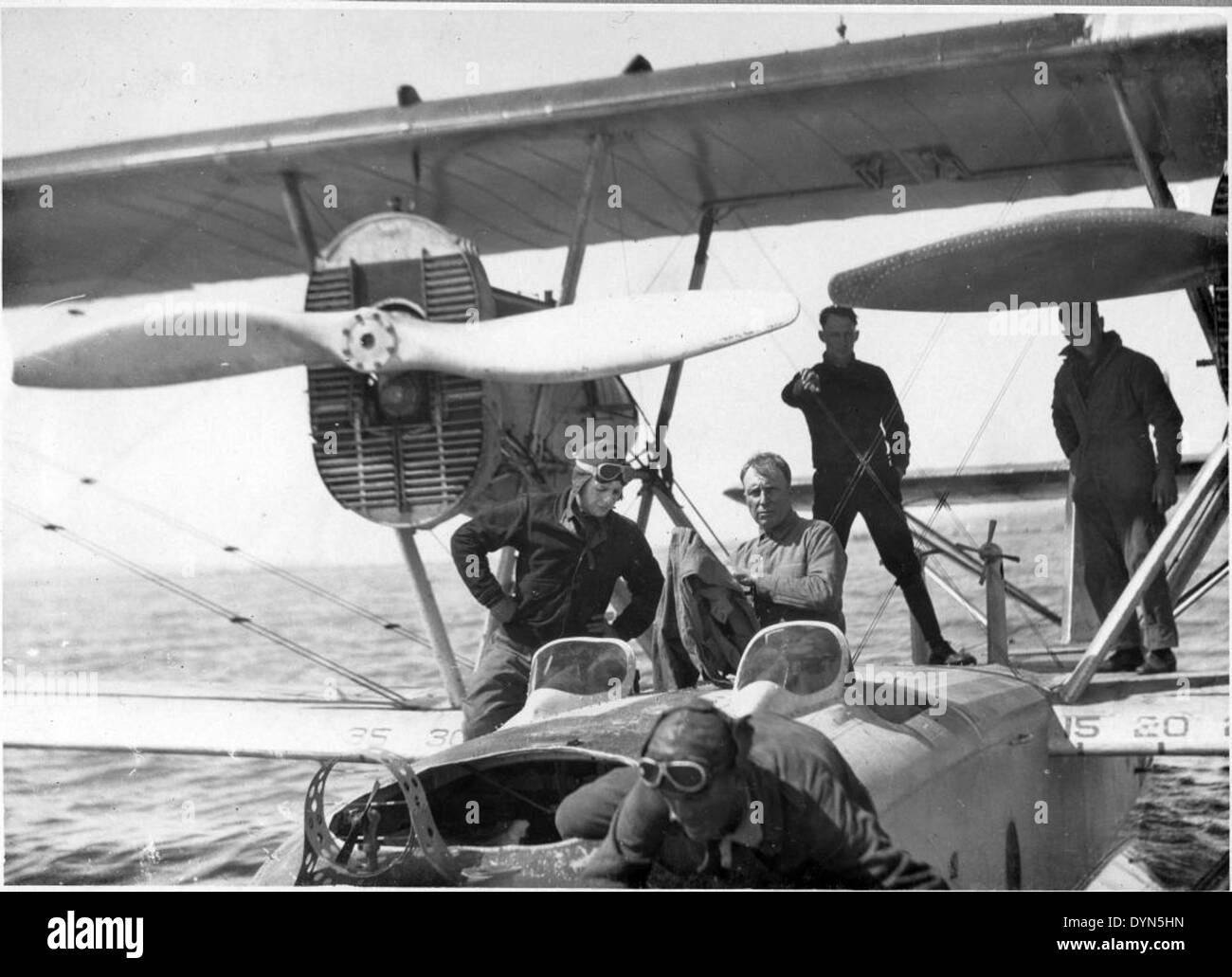 The AL 005B 010 Canal Zone image showcases U.S. Navy personnel working ...