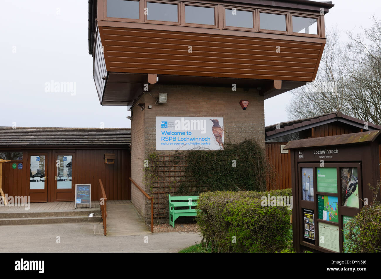 Lochwinnoch RSPB nature reserve Stock Photo - Alamy