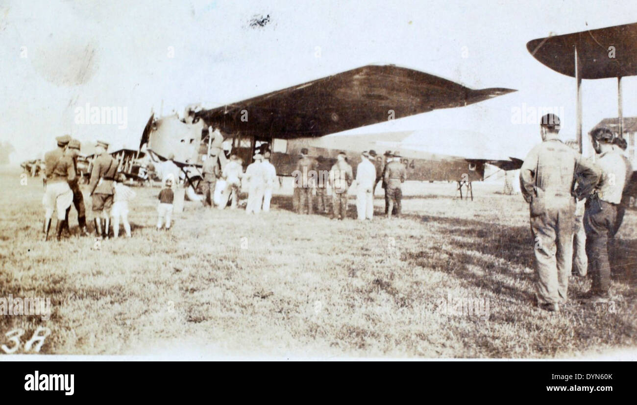 This image features a Douglas aircraft linked to the Spirit of St ...