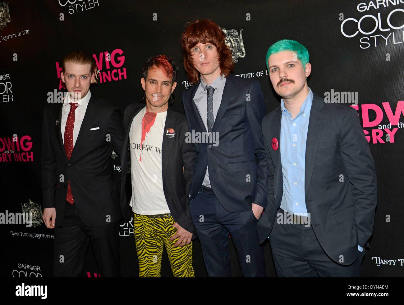 New York, NY, USA. 22nd Apr, 2014. Tim Mislock, Peter Yanowitz, Justin ...