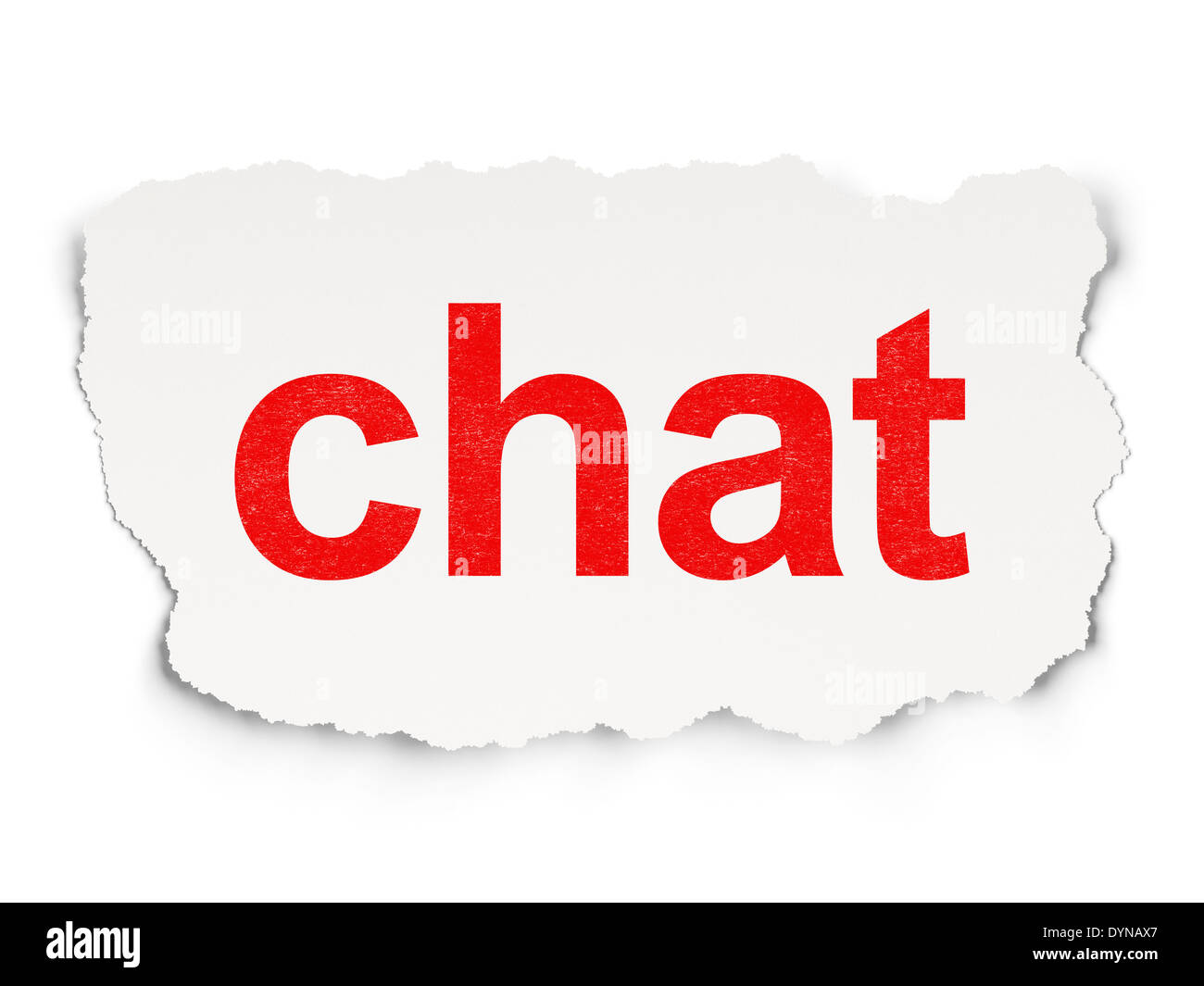 Web design concept: Chat on Paper background Stock Photo - Alamy