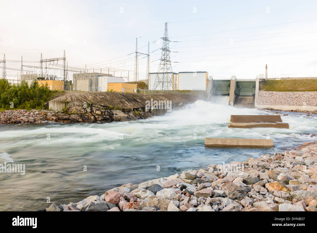 Hydroelectric power plant Stock Photo - Alamy