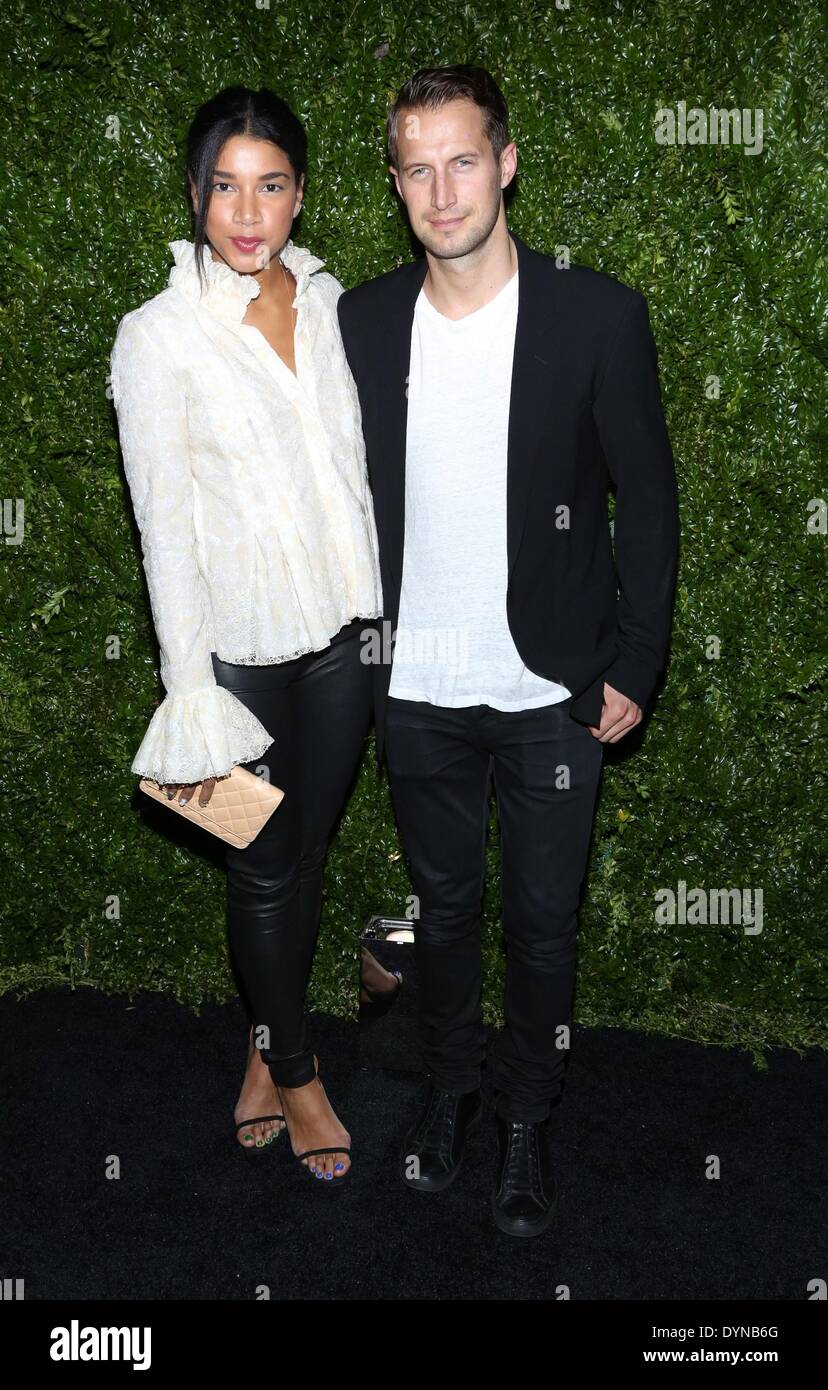 New York, NY, USA. 22nd Apr, 2014. Hannah Bronfman, Brendan Fallis at ...