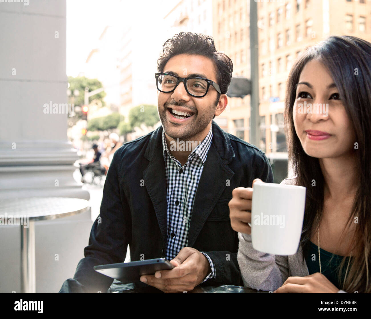 Two women enjoying online hi-res stock photography and images - Alamy
