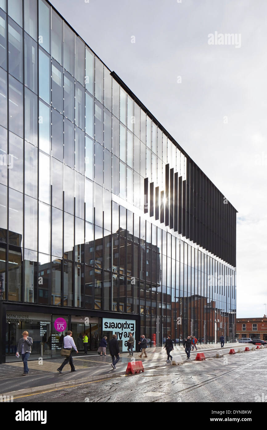 Manchester School of Art at MMU, Manchester, United Kingdom. Architect ...