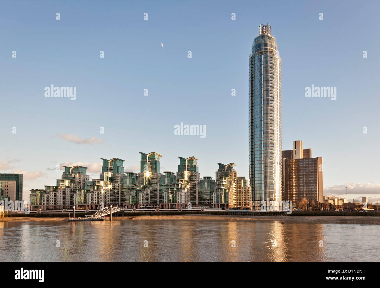 St George Wharf and St George Wharf Tower, Vauxhall, United Kingdom ...