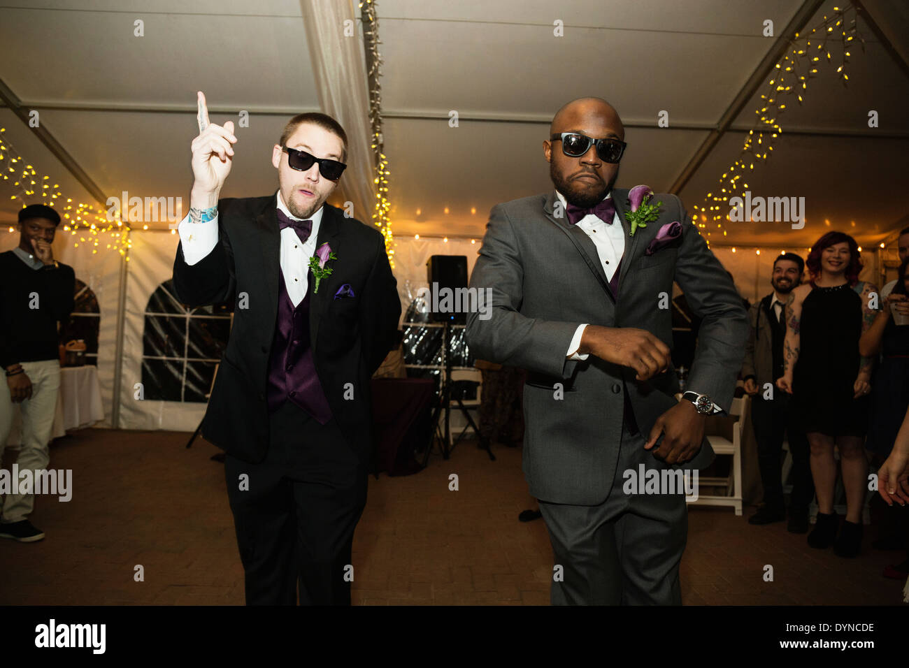 Bridegroom and groomsman hi-res stock photography and images - Alamy