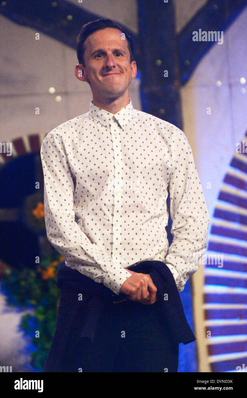 British actor Adam Brown at the HobbitCon 2 convention at the Maritim ...