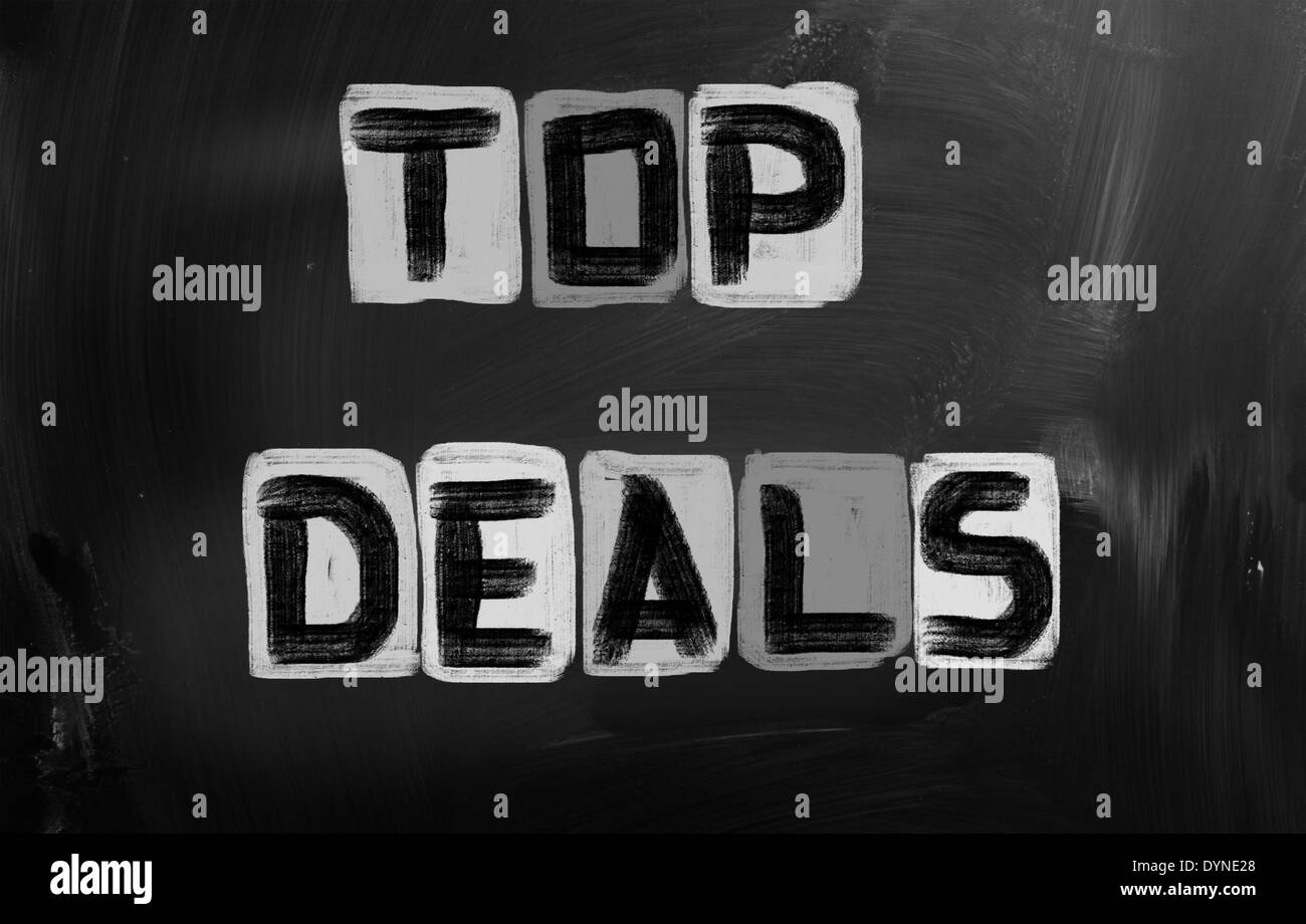 Top Deals Concept Stock Photo - Alamy