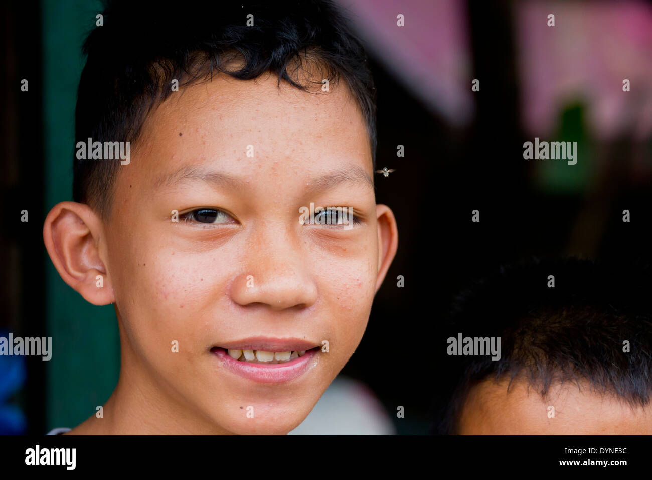 Portrait of a little Boy in Puerto Princesa, Palawan, Philippines Stock ...