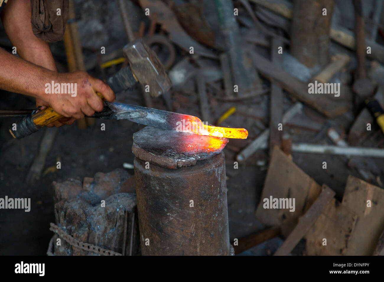 Blacksmiths at work hi-res stock photography and images - Alamy