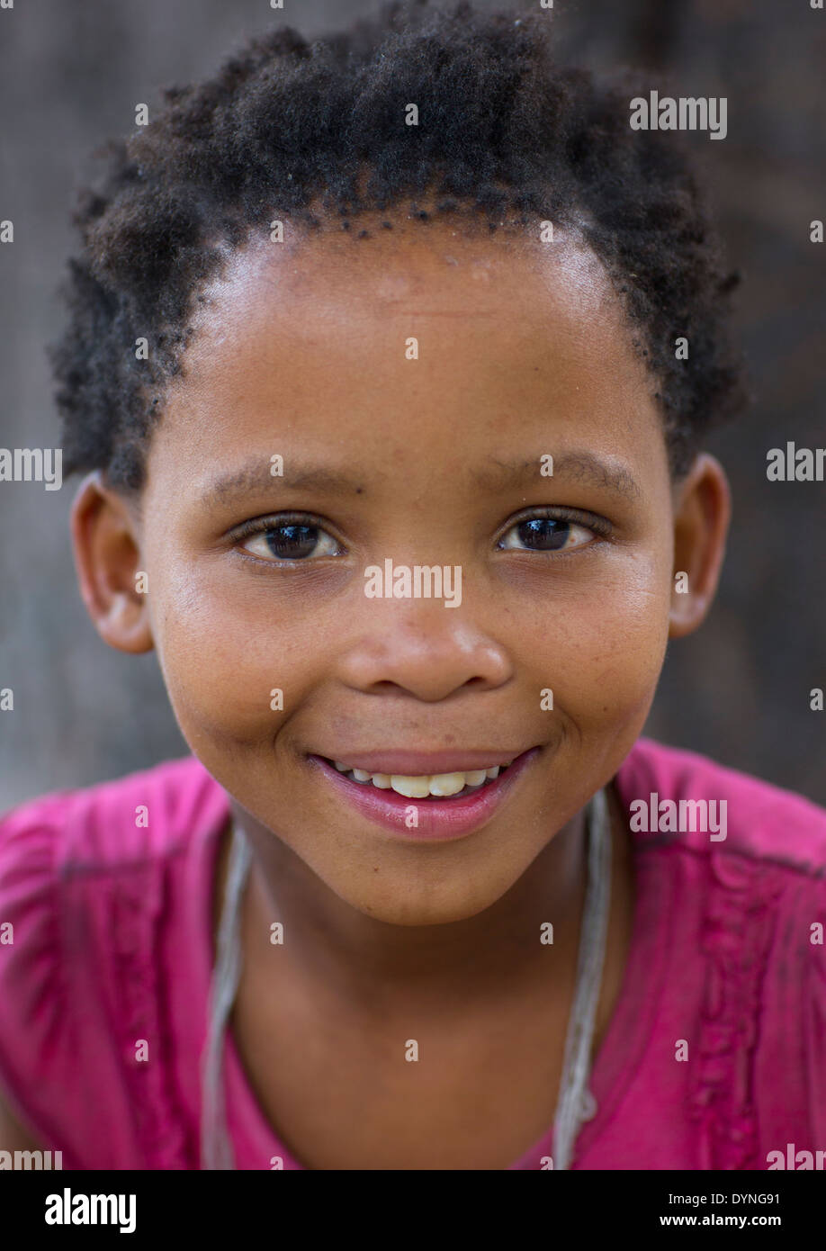 Bushman Children In A Classroom, Grashoek Primary School., Namibia ...