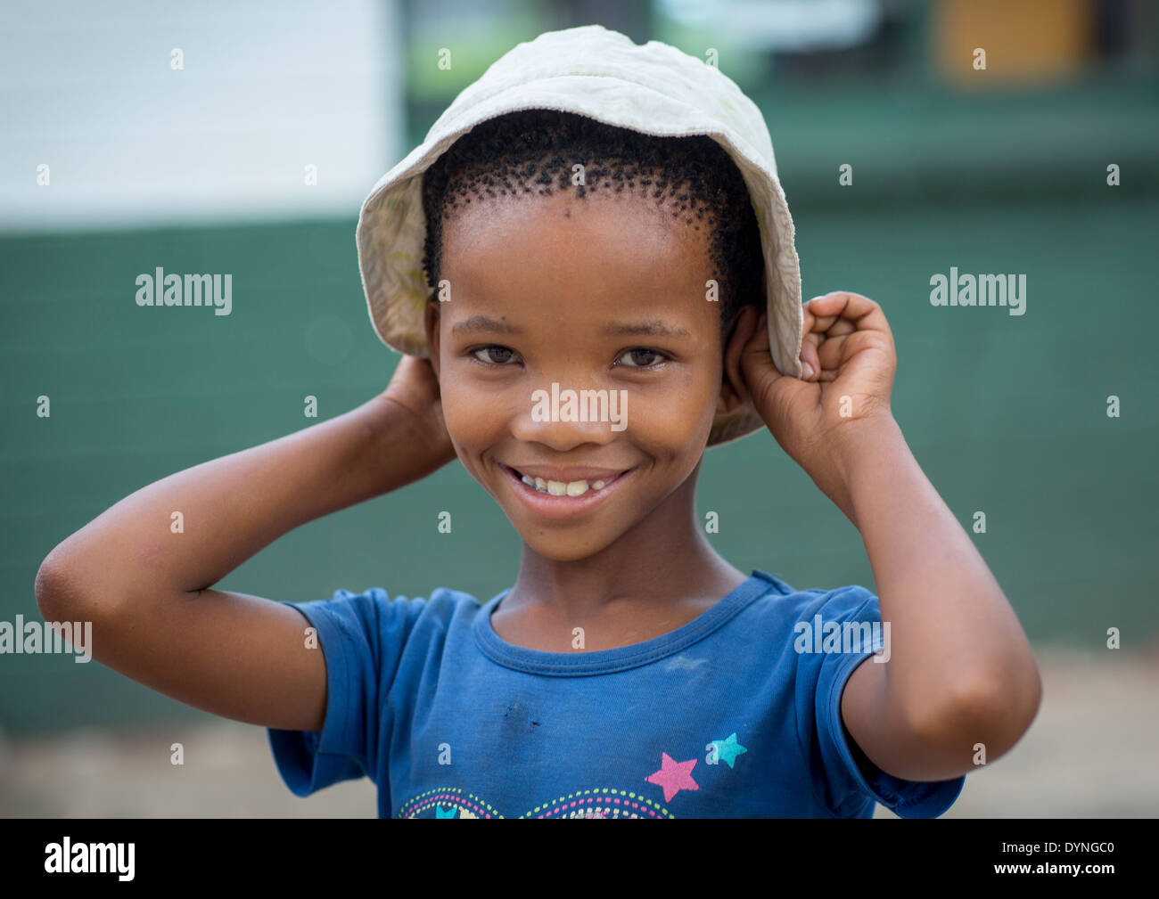 Bushman Children In A Classroom, Grashoek Primary School., Namibia ...