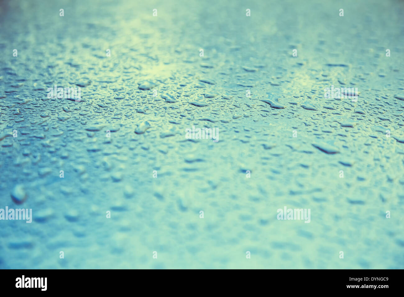 Water drops on metal background Stock Photo - Alamy