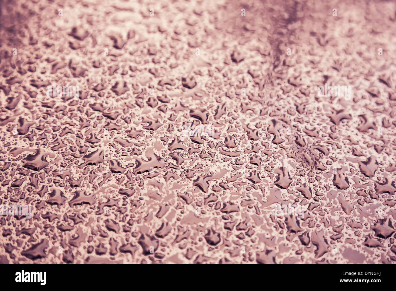 Water drops on metal background Stock Photo - Alamy