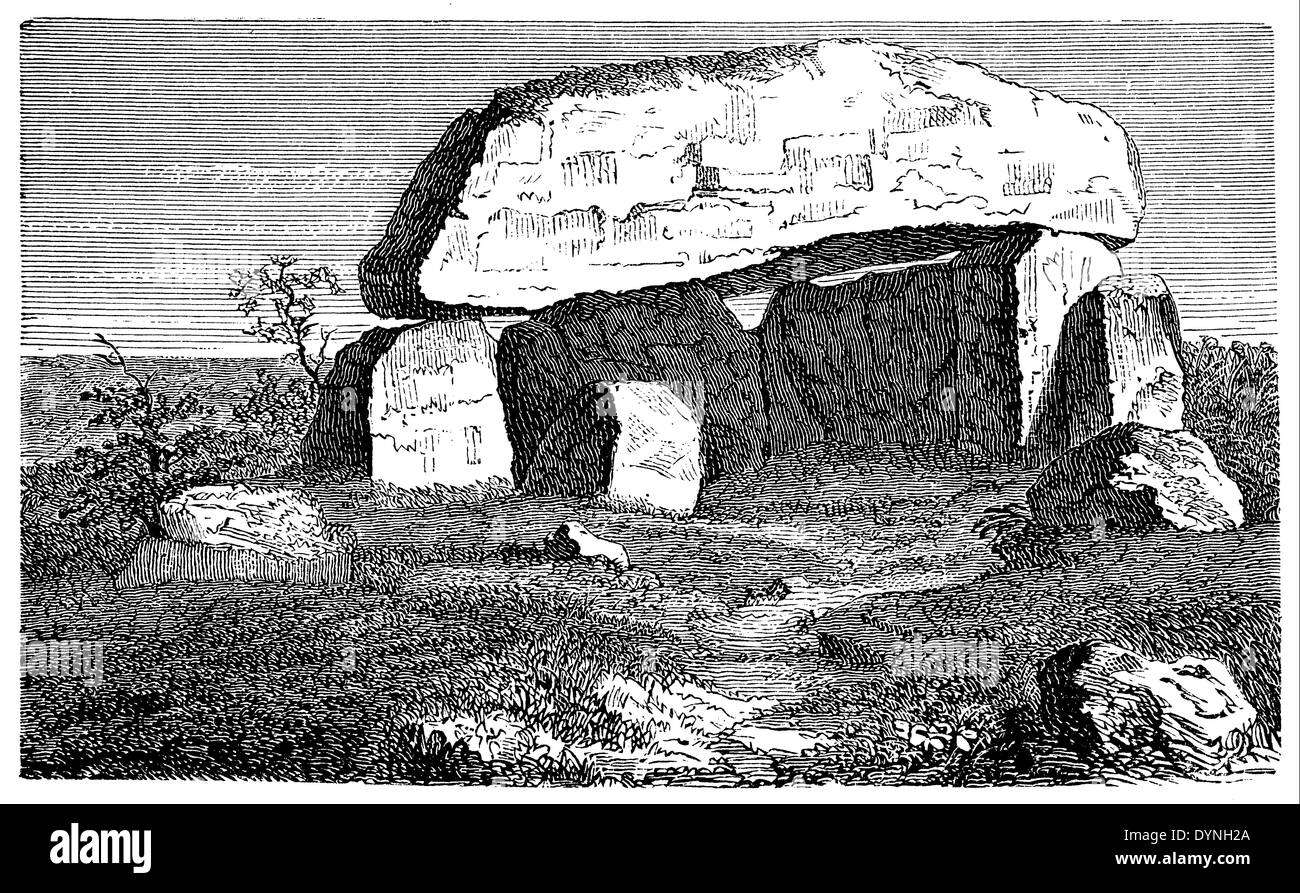 Prehistory megalithic Black and White Stock Photos & Images - Alamy