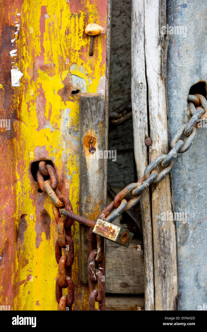 Padlock in Puerto Princesa, Palawan, Philippines Stock Photo - Alamy
