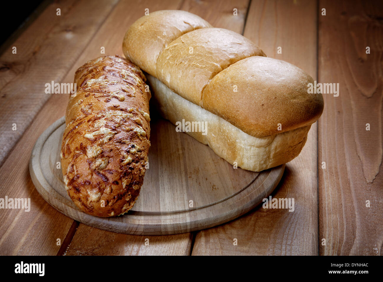 White plain loaf bread flour wheat hi-res stock photography and images ...