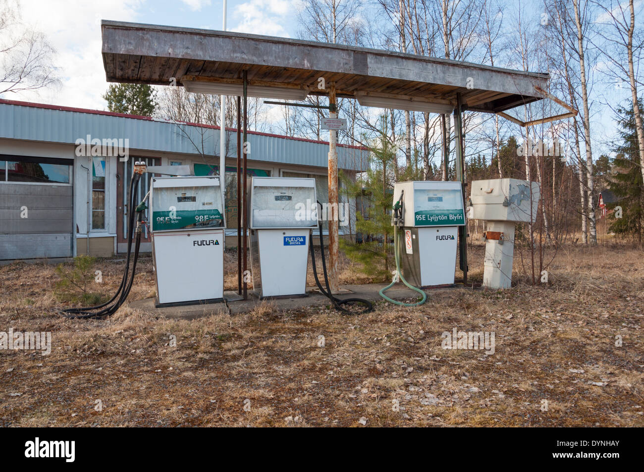 Finland gas station hi-res stock photography and images - Alamy