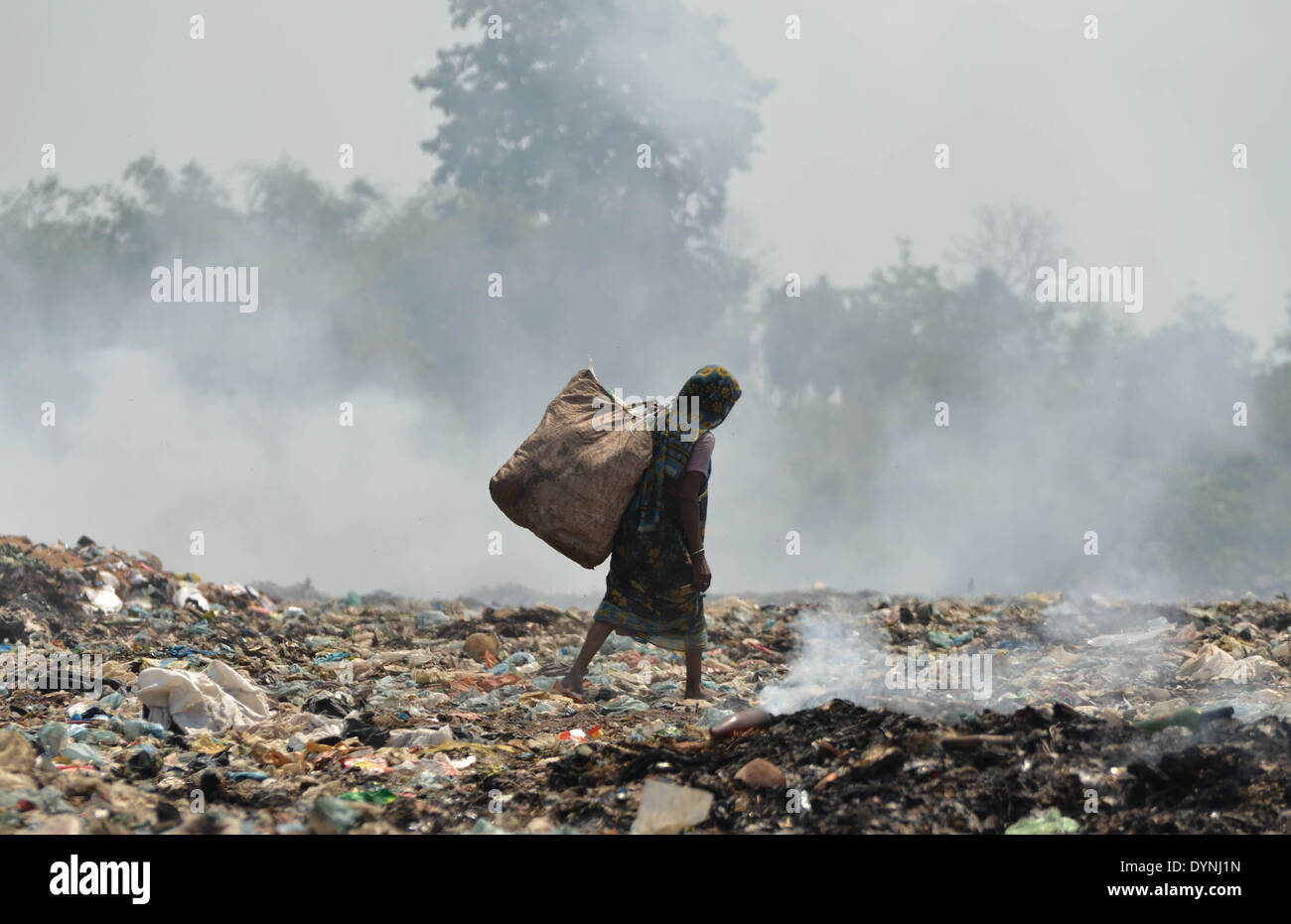 Indian ragpicker hi-res stock photography and images - Alamy