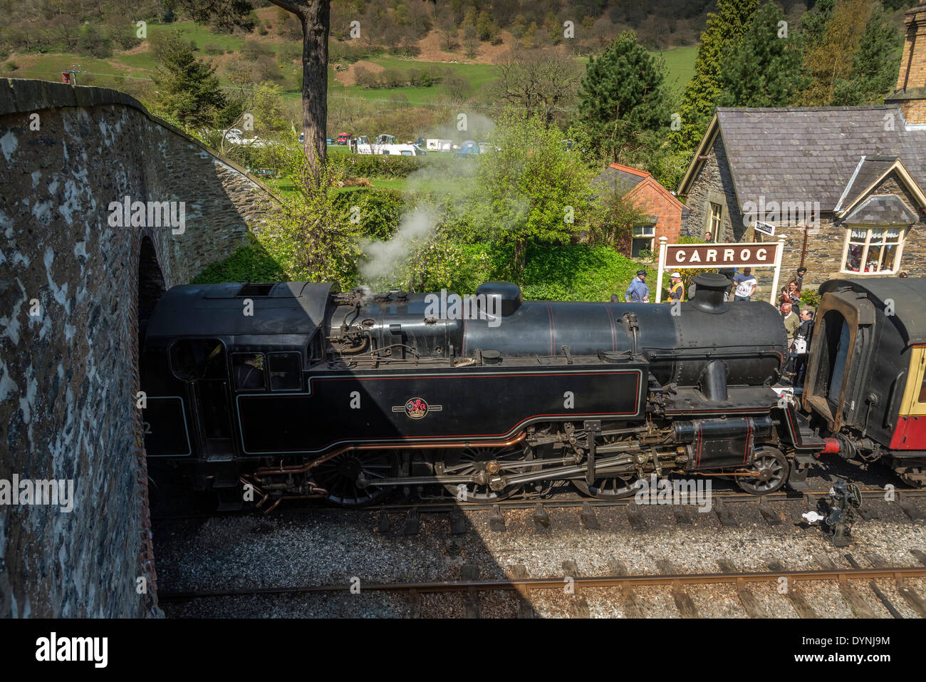 Carrog Station on the Llangollen Railway Stock Photo - Alamy