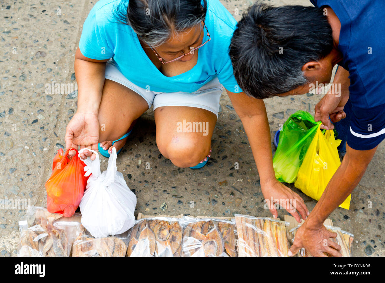 Scenery on a Market in Puerto Princesa, Palawan, Philippines Stock ...