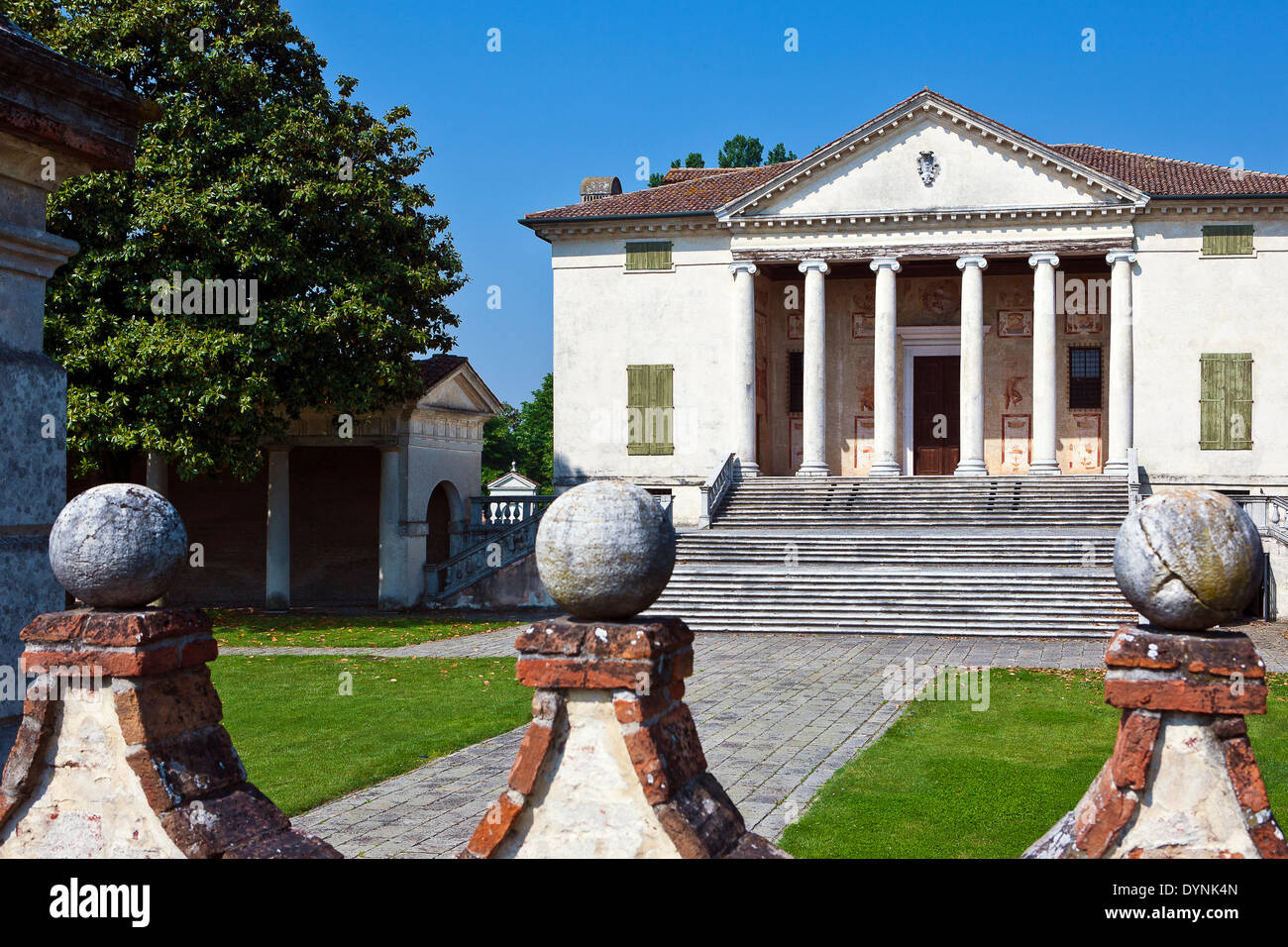 Italy,Veneto, Fratta Polesina, the Villa Badoer, architect Andrea ...