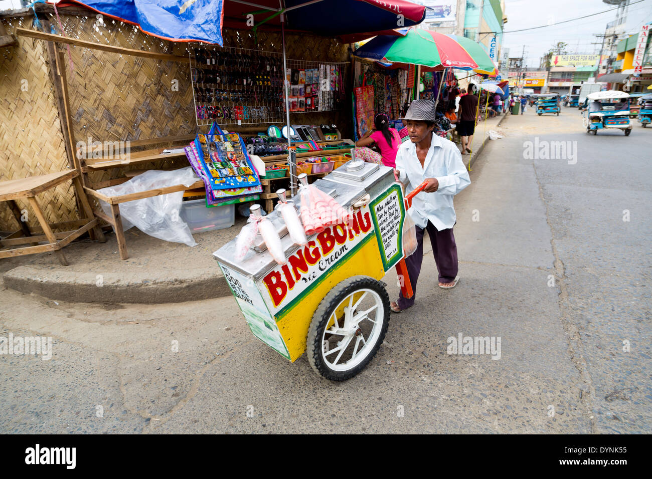 Sale of Street Food in Puerto Princesa, Palawan, Philippines Stock ...