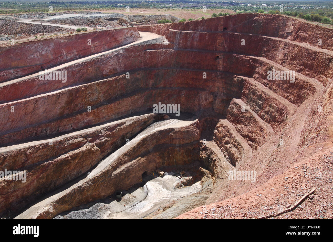 A copper mine in Cobar, Australia; New South Wales Stock Photo - Alamy