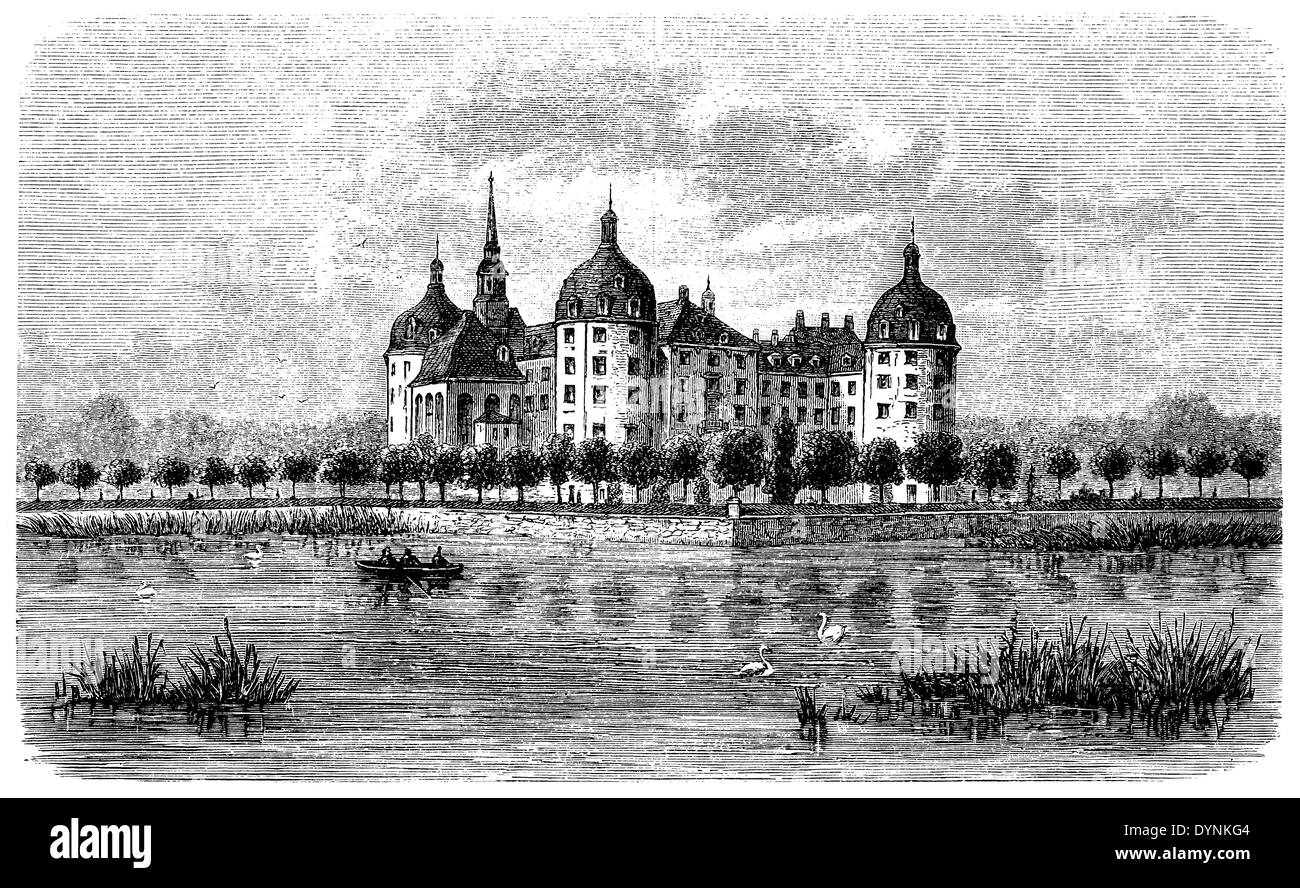 Vintage castle woodcut hi-res stock photography and images - Alamy