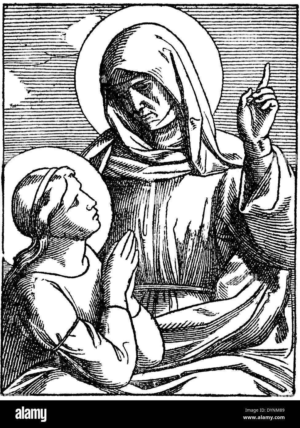 St. Anna, mother of the Virgin Mary Stock Photo - Alamy