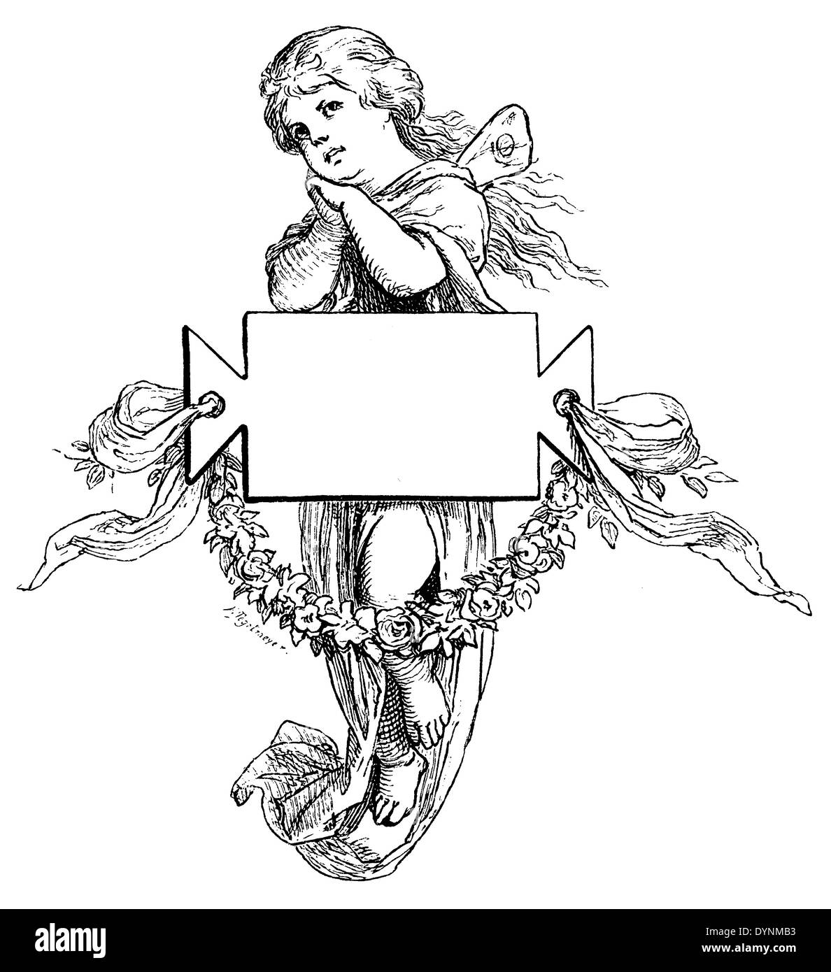 Engraving vignette Cut Out Stock Images & Pictures - Alamy