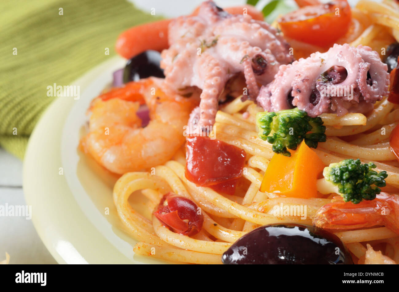 Octopus pasta hi-res stock photography and images - Alamy