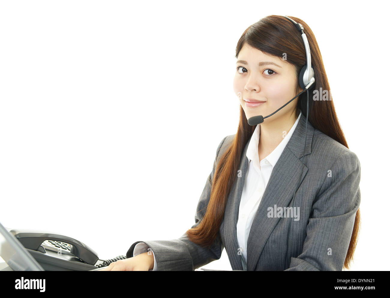 Telephone operator work hi-res stock photography and images - Alamy