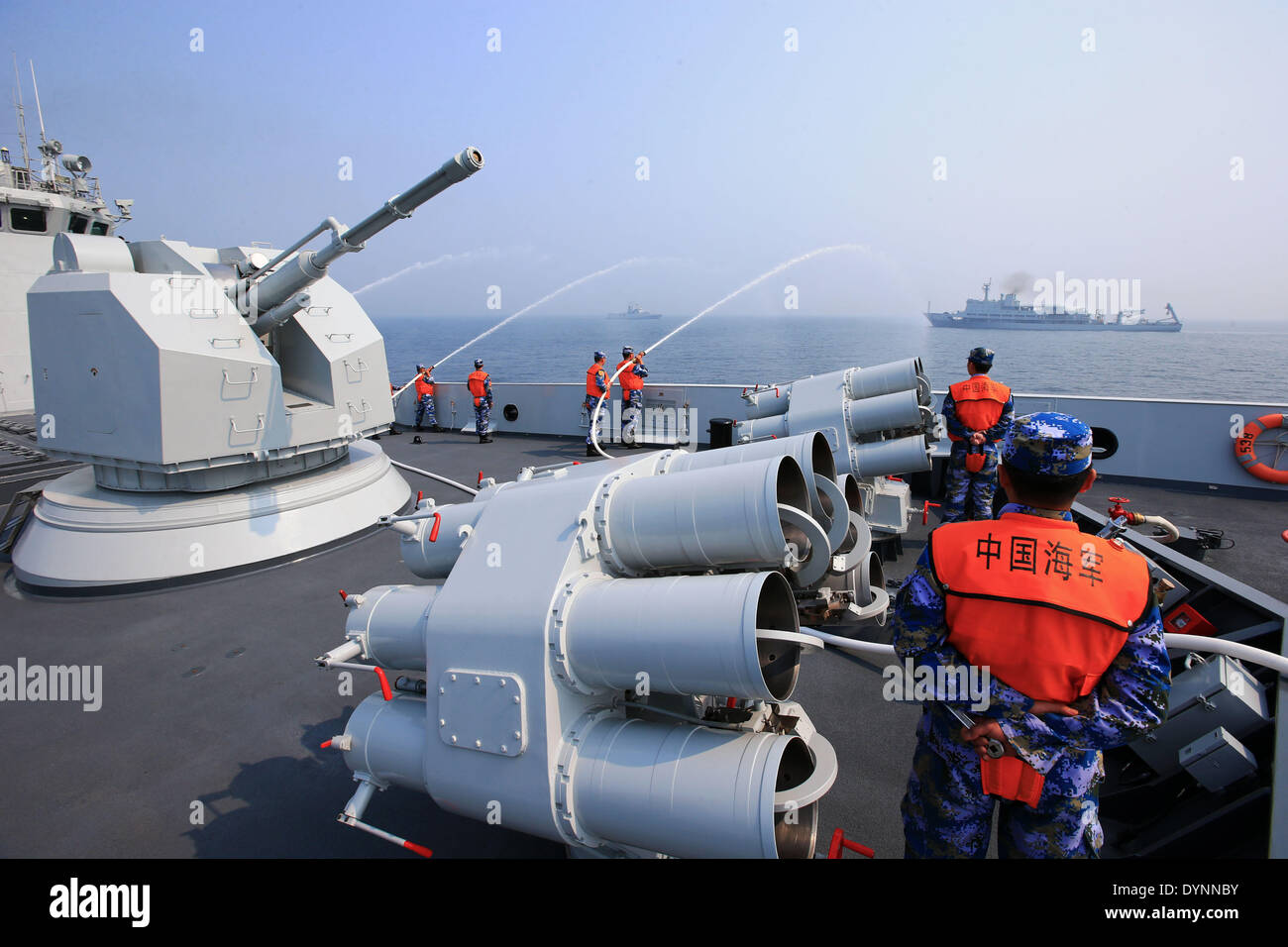 Chinese marine exercises hi-res stock photography and images - Alamy