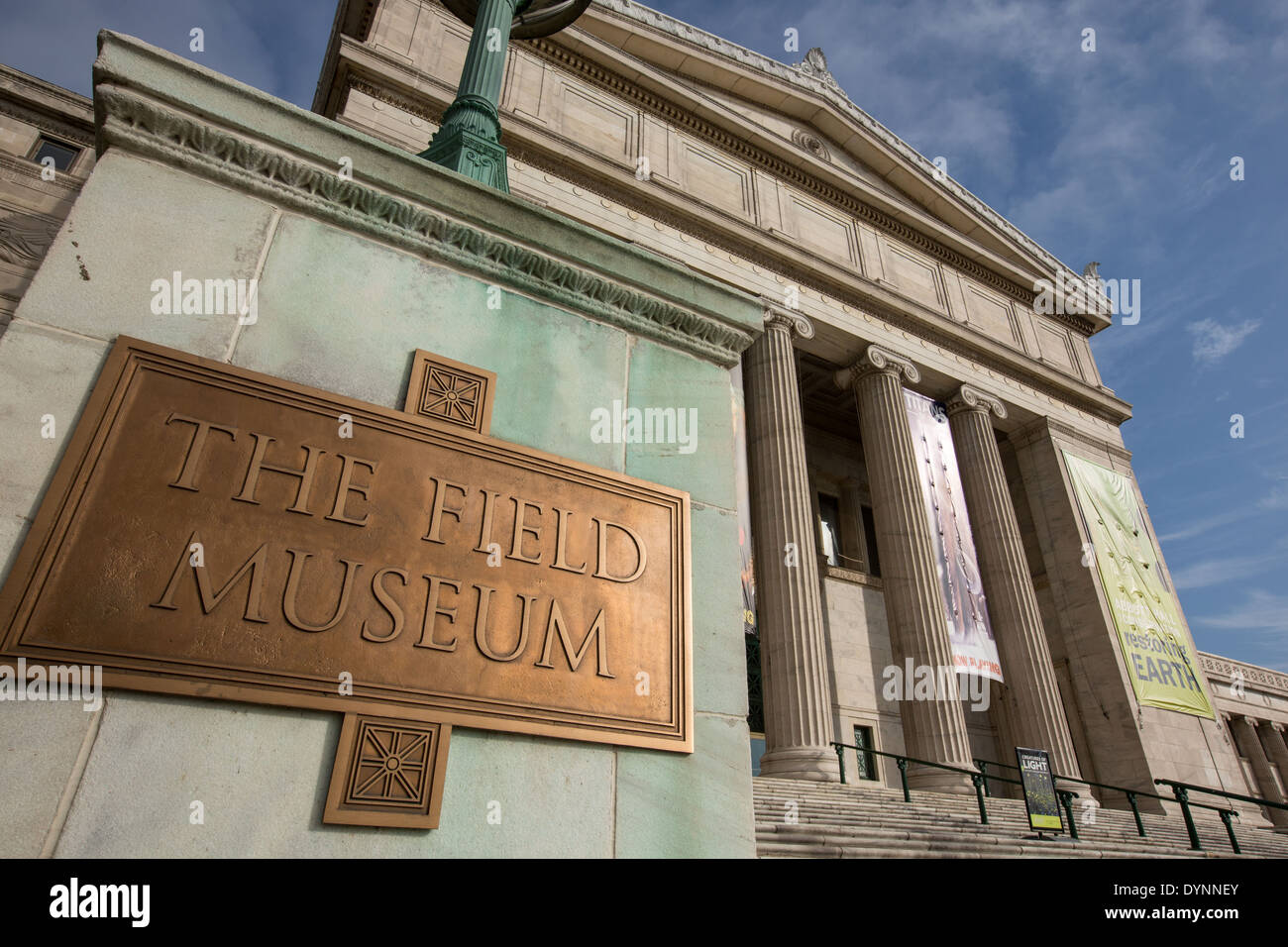 Field Museum of Natural History south entrance along Lake Michigan in ...