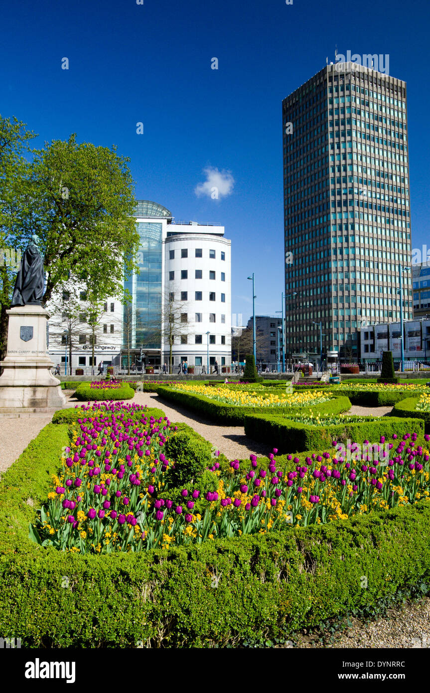 Cardiff friary gardens hi-res stock photography and images - Alamy