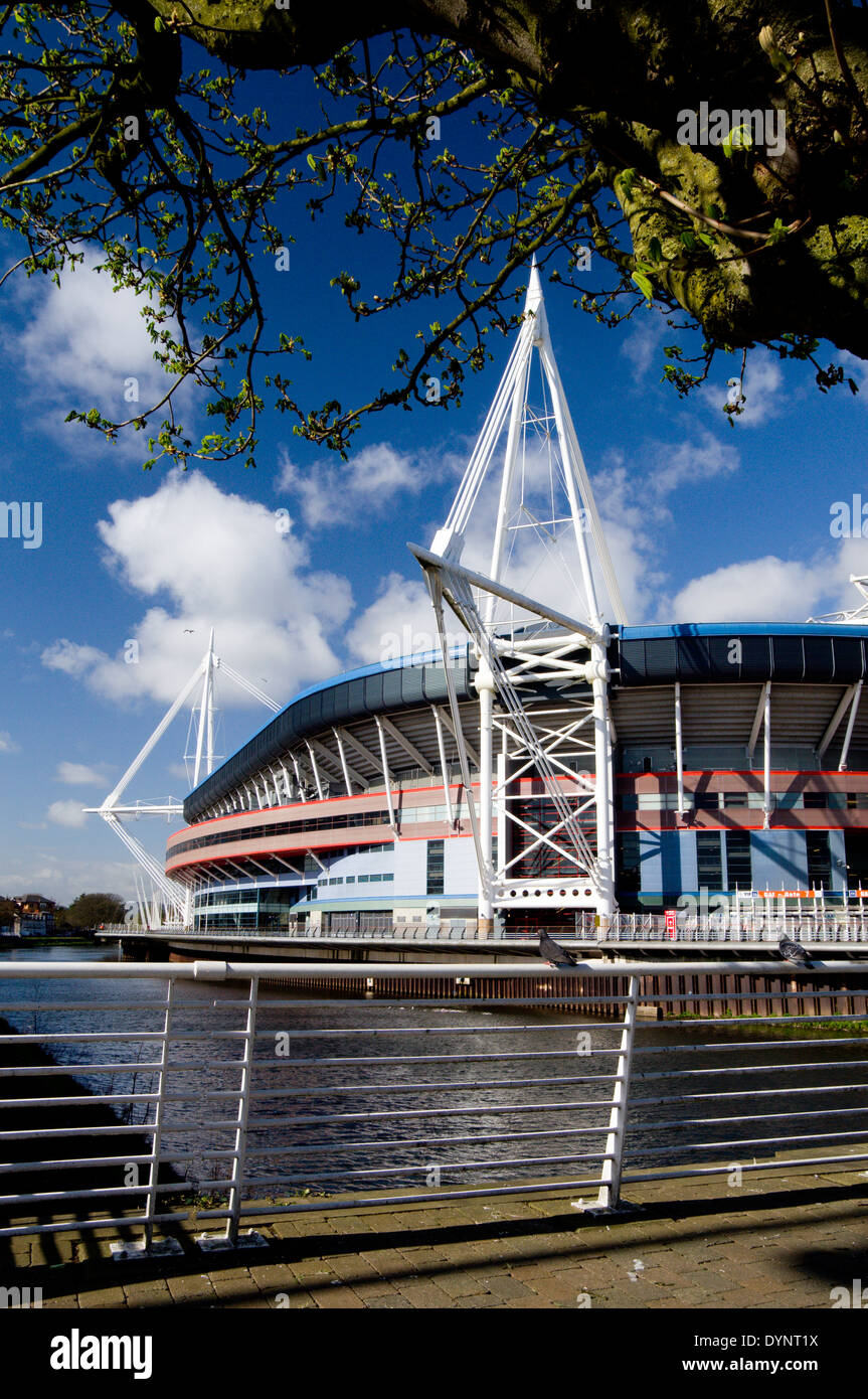 River taff embankment hi-res stock photography and images - Alamy