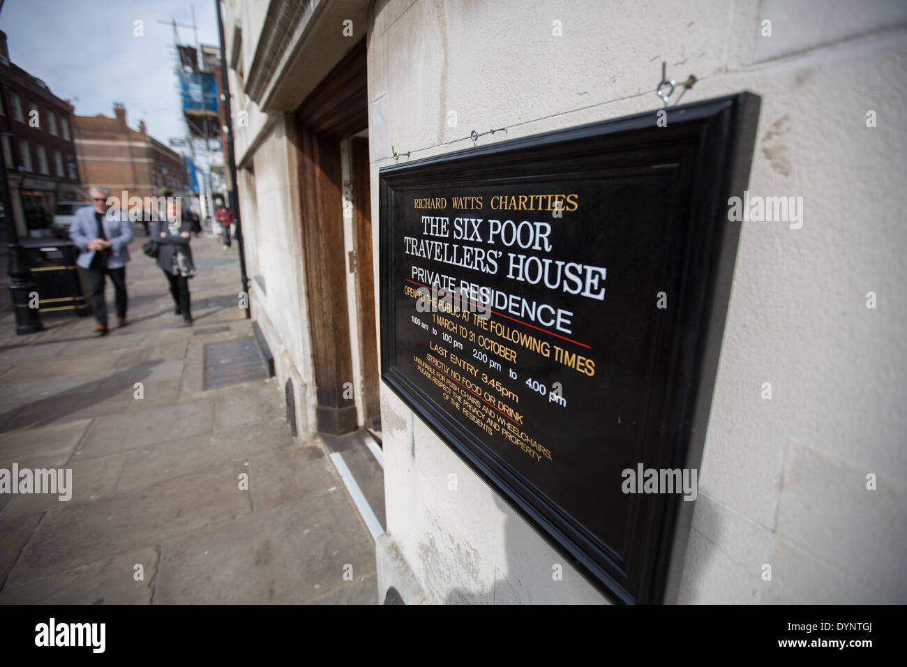 The Six Poor Travellers House, Rochester High Street, Kent UK Stock ...