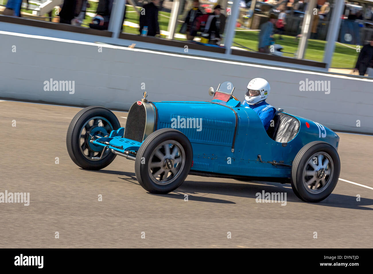 1927 Bugatti Type 35C with driver Martin Halusa, Grover-Williams Trophy ...