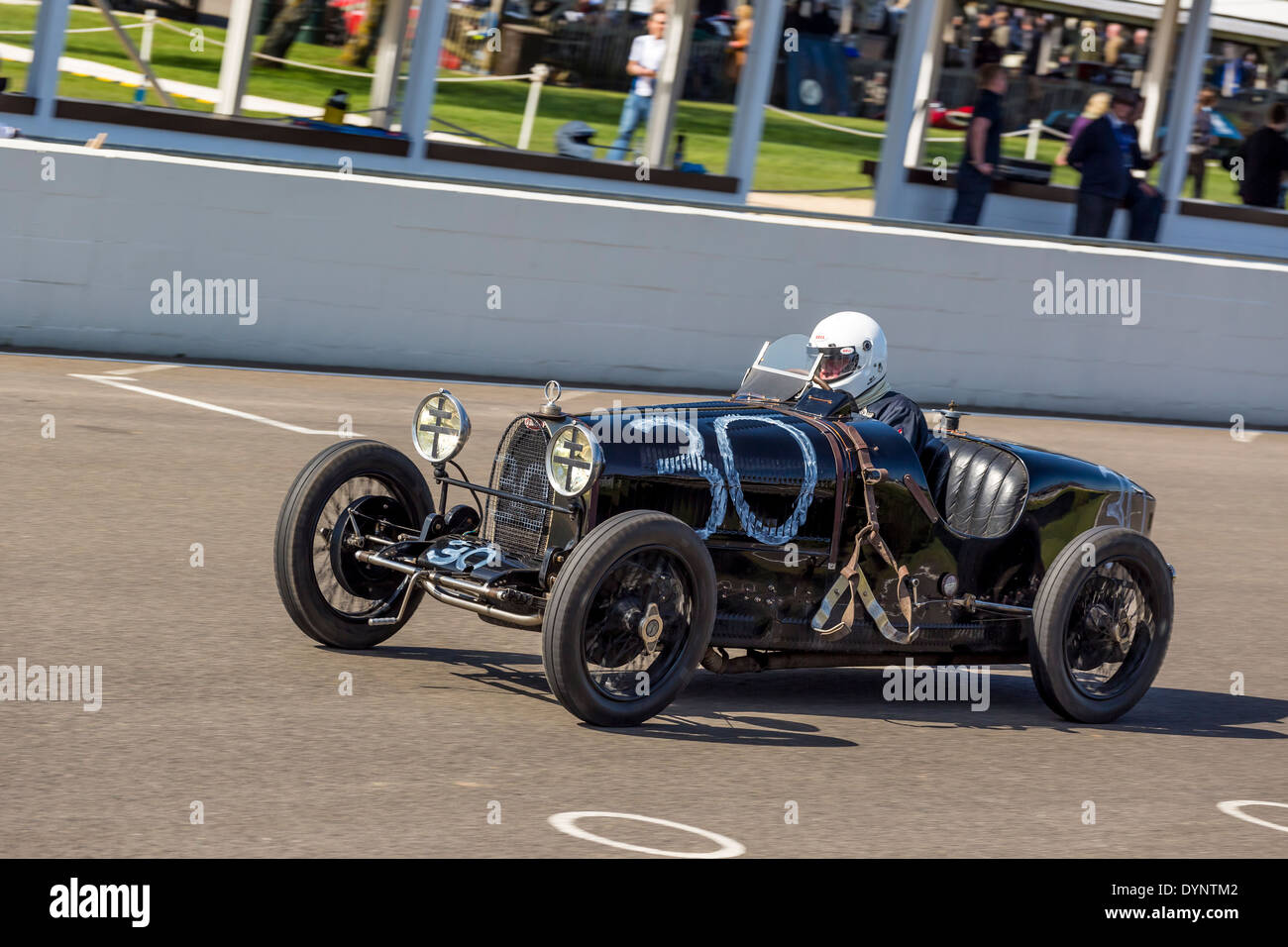 1926 Bugatti Type 37 with driver Oliver Way, Grover-Williams Trophy ...