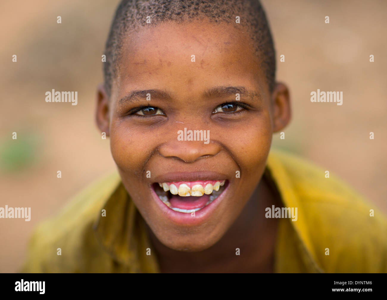 Bushman Child Boy, Tsumkwe, Namibia Stock Photo - Alamy
