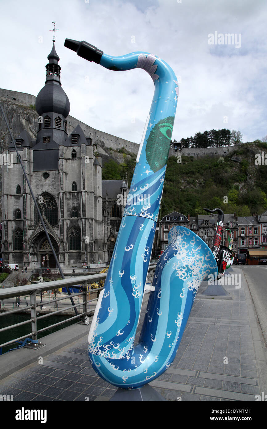 Dinant.City of the Saxophone inventor Adolphe Sax.He was a Citizen of ...
