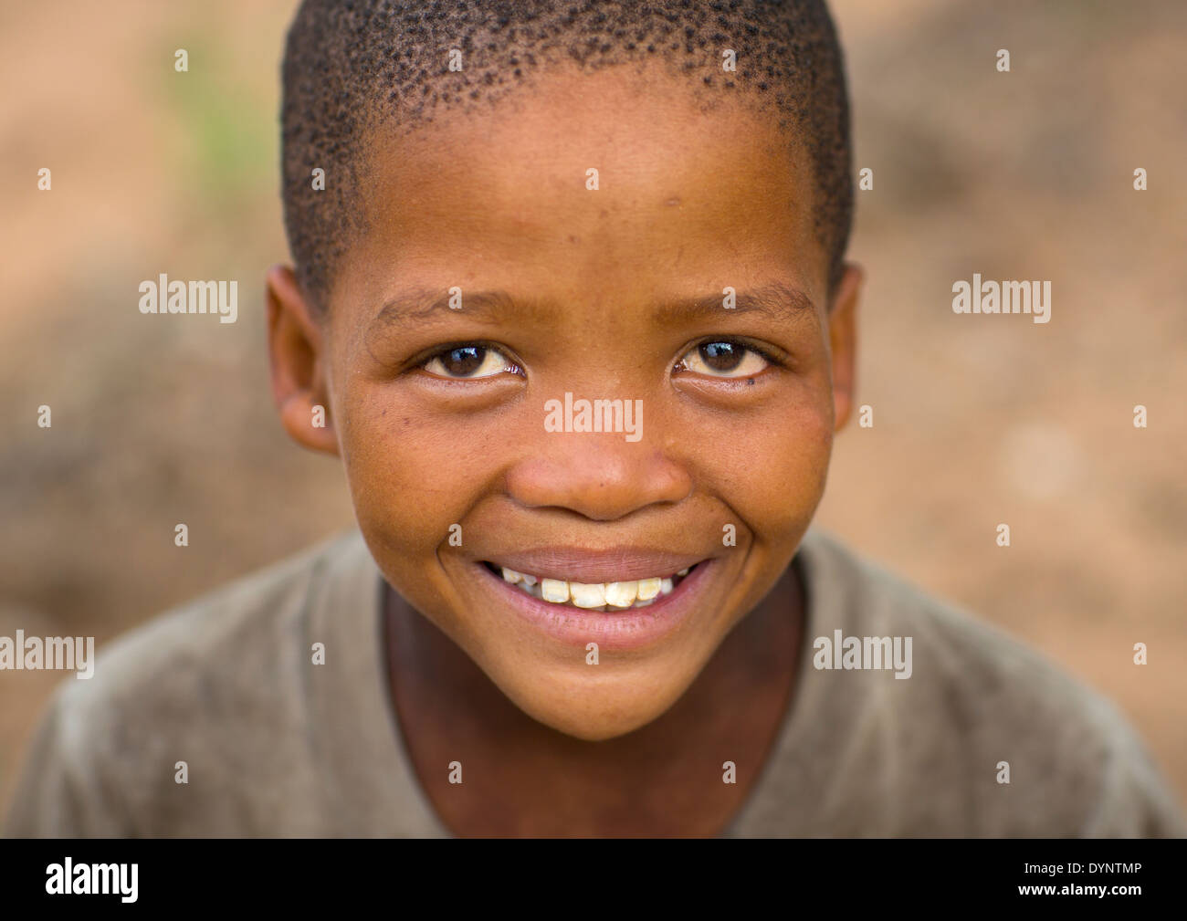 Bushman Child Boy, Tsumkwe, Namibia Stock Photo - Alamy