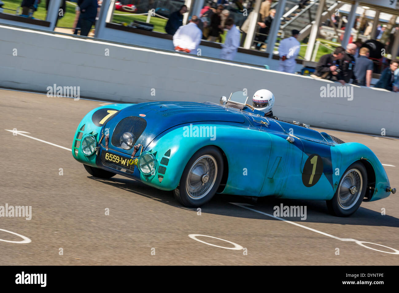1934 Bugatti Type 57G with driver Stephen Gentry, Grover-Williams ...