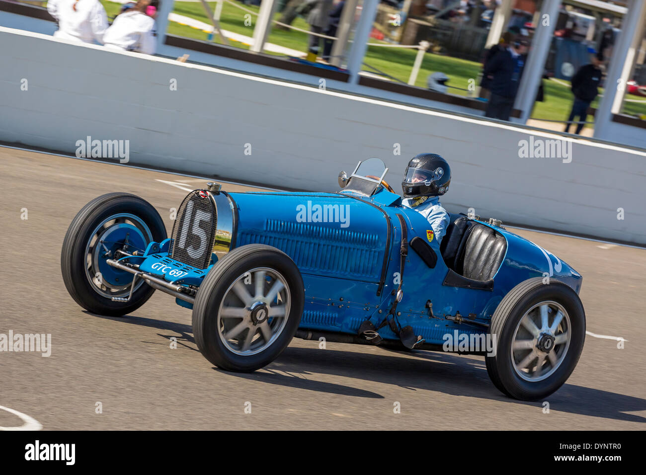 1929 Bugatti Type 35B with driver Julia de Baldanza. Grover-Williams ...