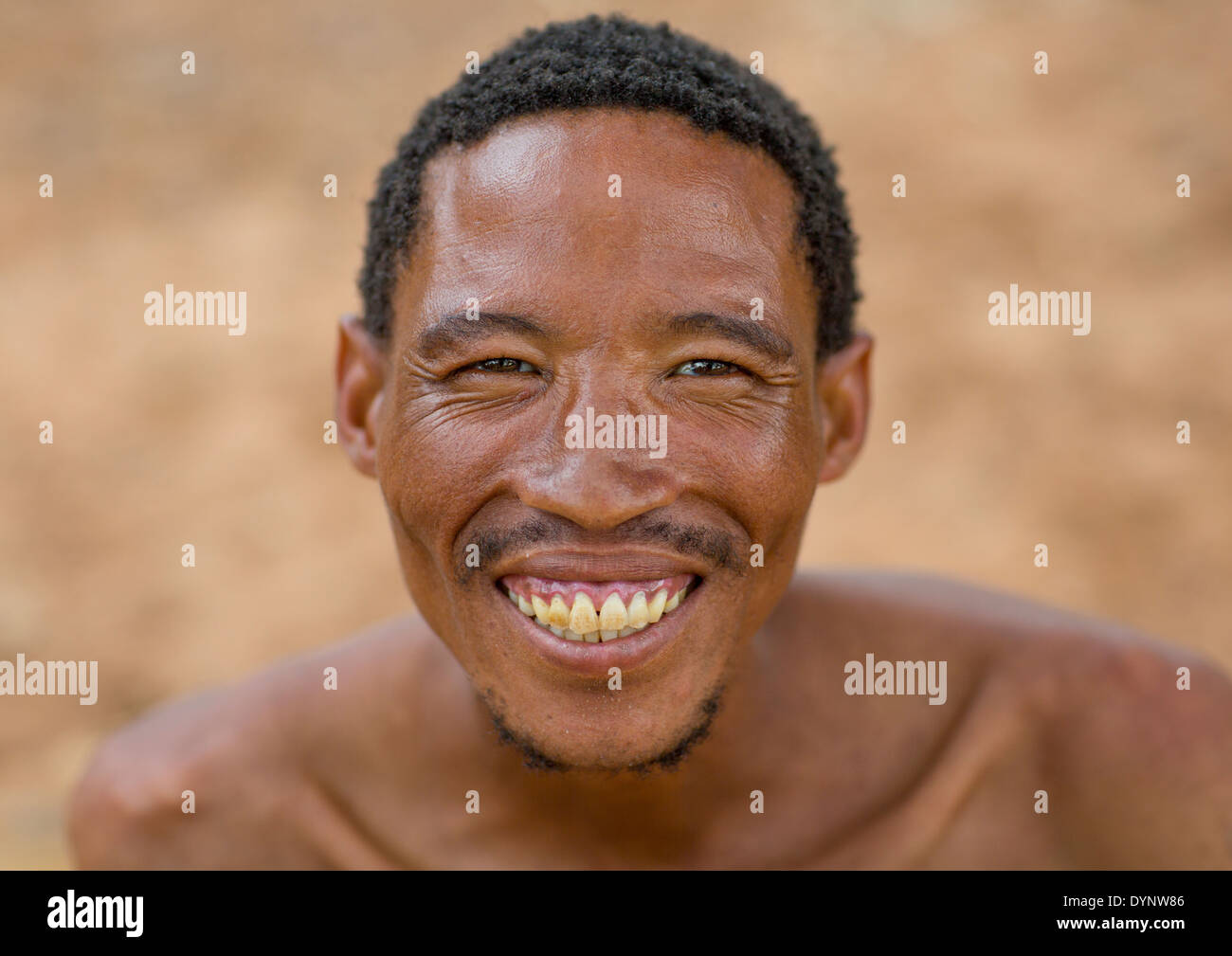 Bushman san people male san hunter hi-res stock photography and images ...