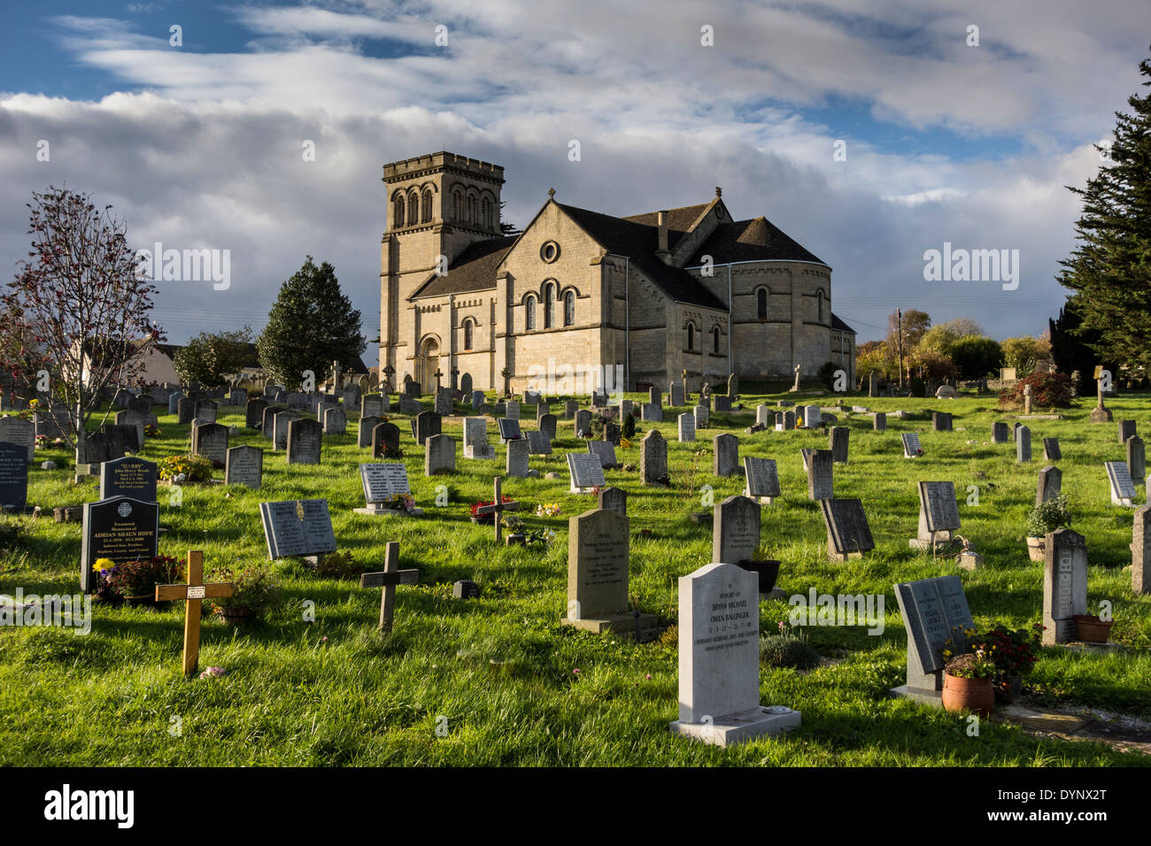 St Pauls Church, Whiteshill, Stroud, Gloucestershire, UK Stock Photo ...