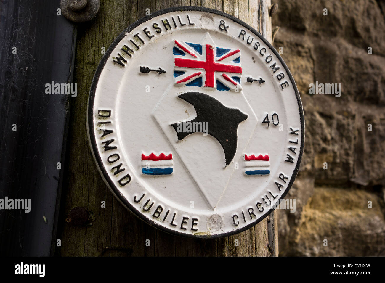 Diamond jubilee sign hi-res stock photography and images - Alamy