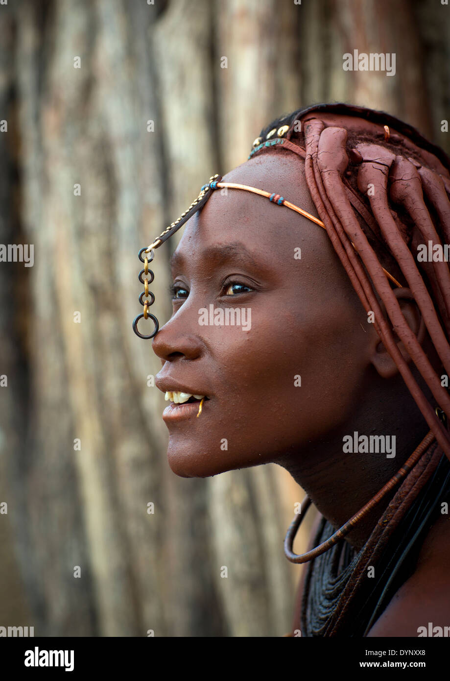 Himba Woman, Epupa, Namibia Stock Photo - Alamy